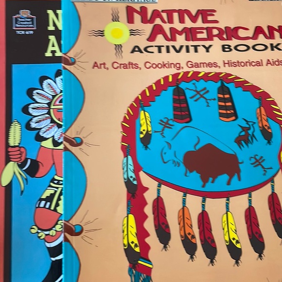 Other | 2 Native American Activity Books | Poshmark